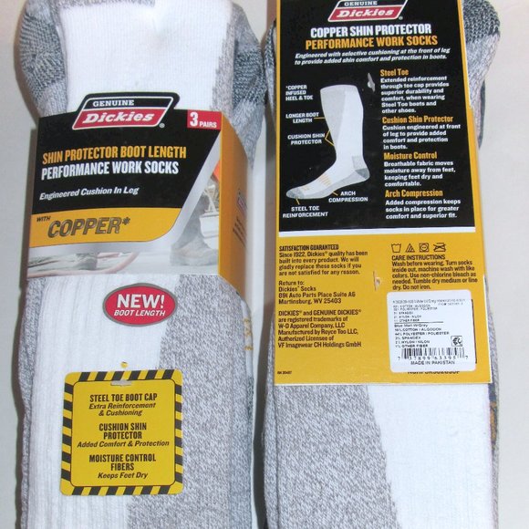 Dickies | Underwear & Socks | 6 Pairs Mens Dickies Heavy Duty Copper ...